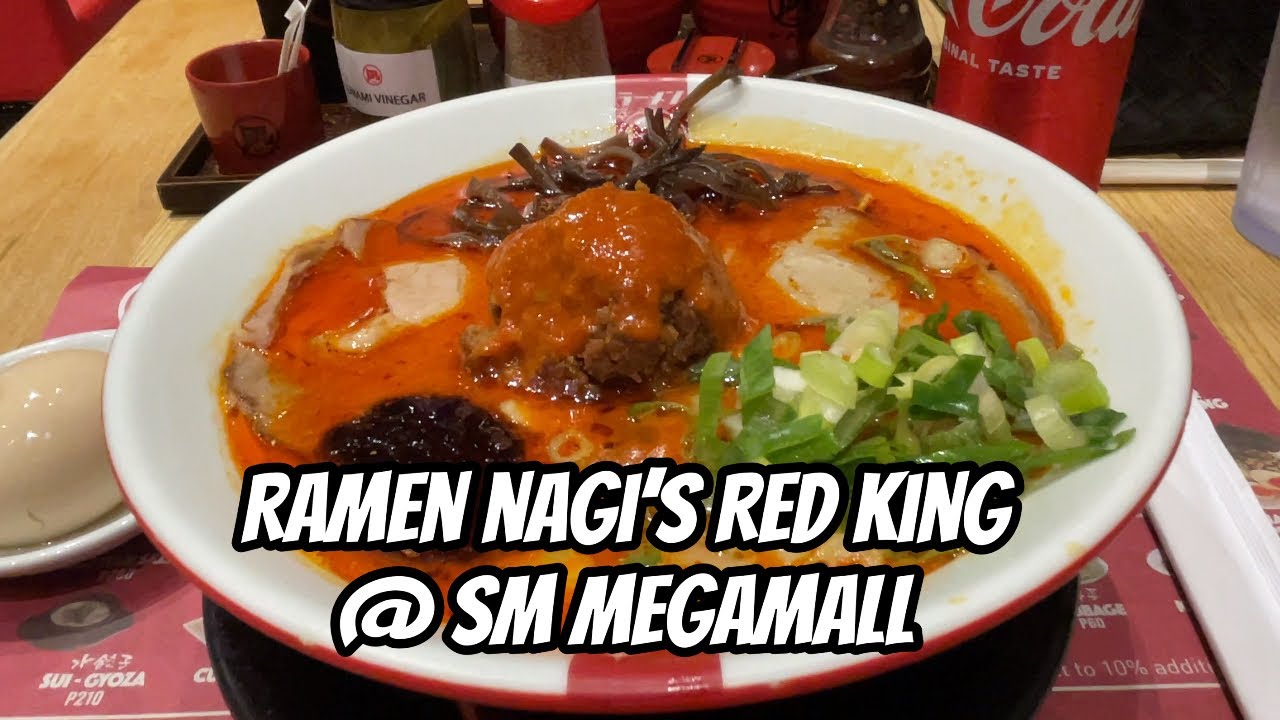 Ramen Nagi - SM Megamall | Red King | September 29, 2022 - YouTube
