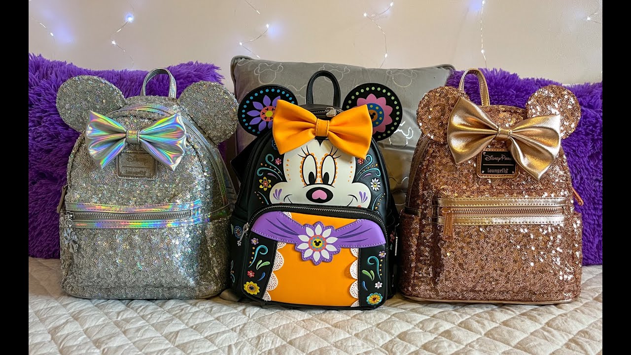 My Disney Loungefly collection - YouTube