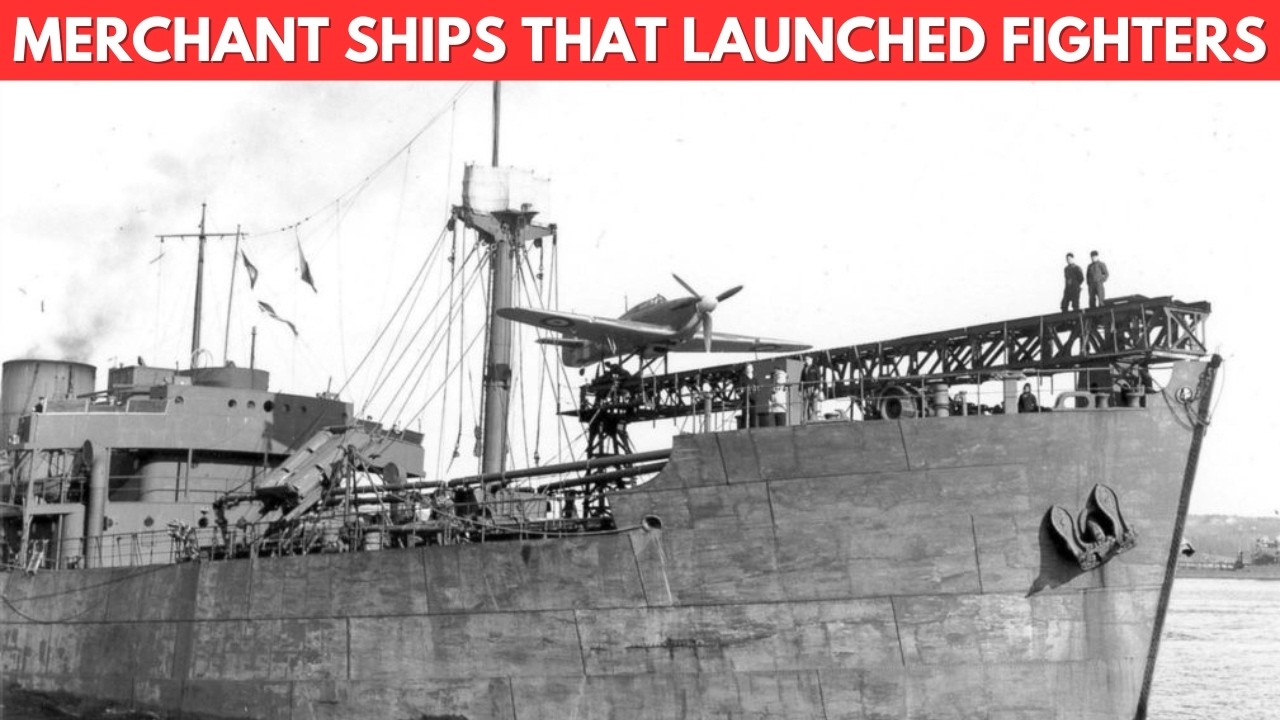 How Britain Turned Cargo Ships Into One Shot Aircraft Carriers - YouTube