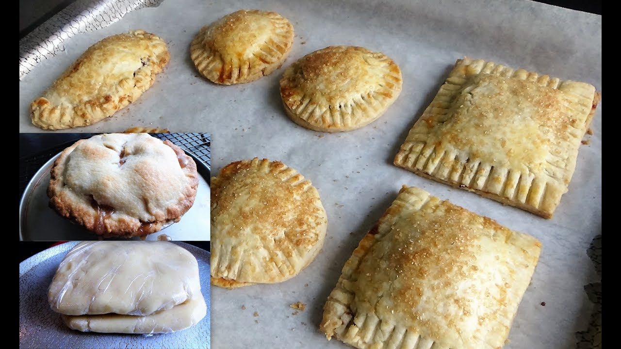 Homemade Pie Crust & Pastry Dough - Date Sugar Mini Pies - YouTube