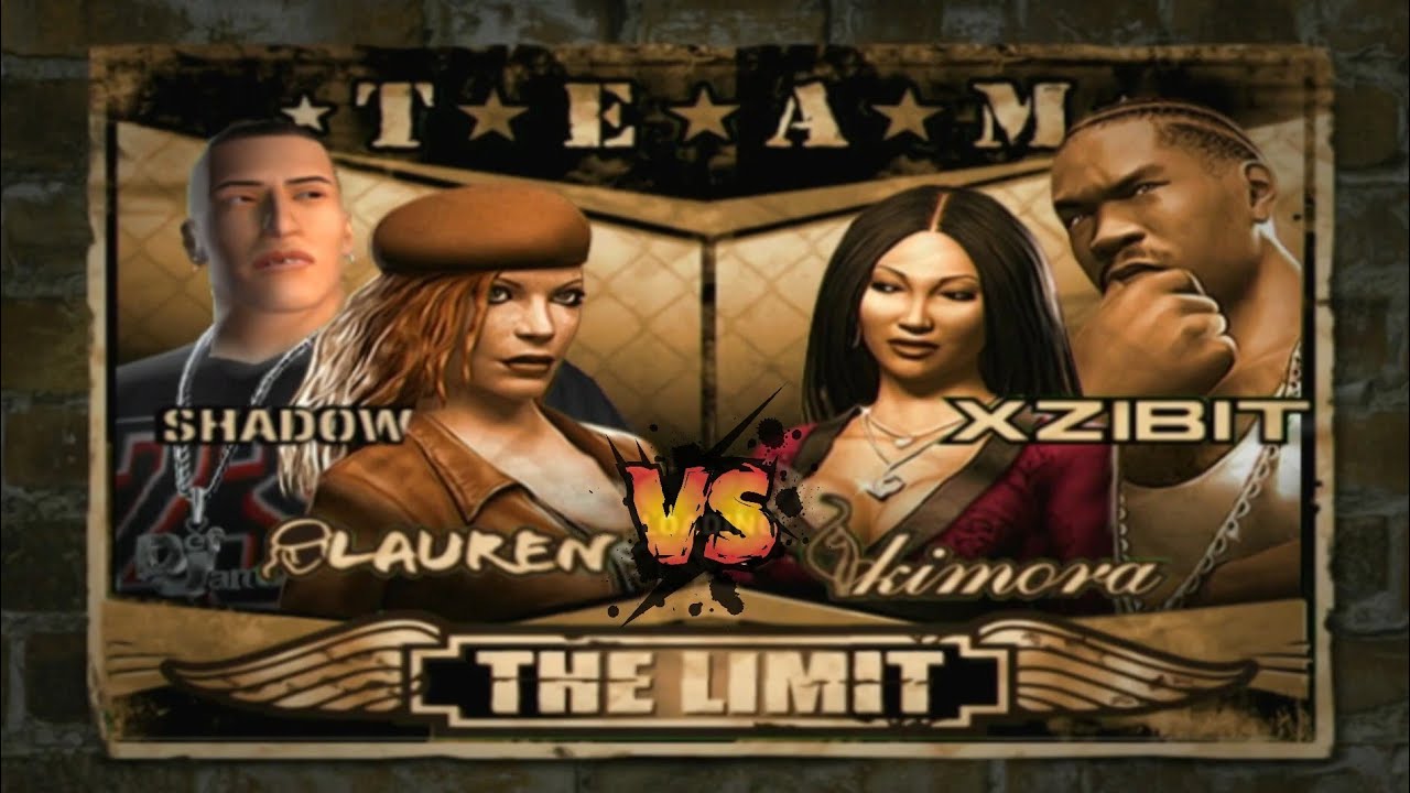 Def Jam Fight For NY | SHADOW & LAUREN vs KIMORA & XZIBIT | 3 Matches ...