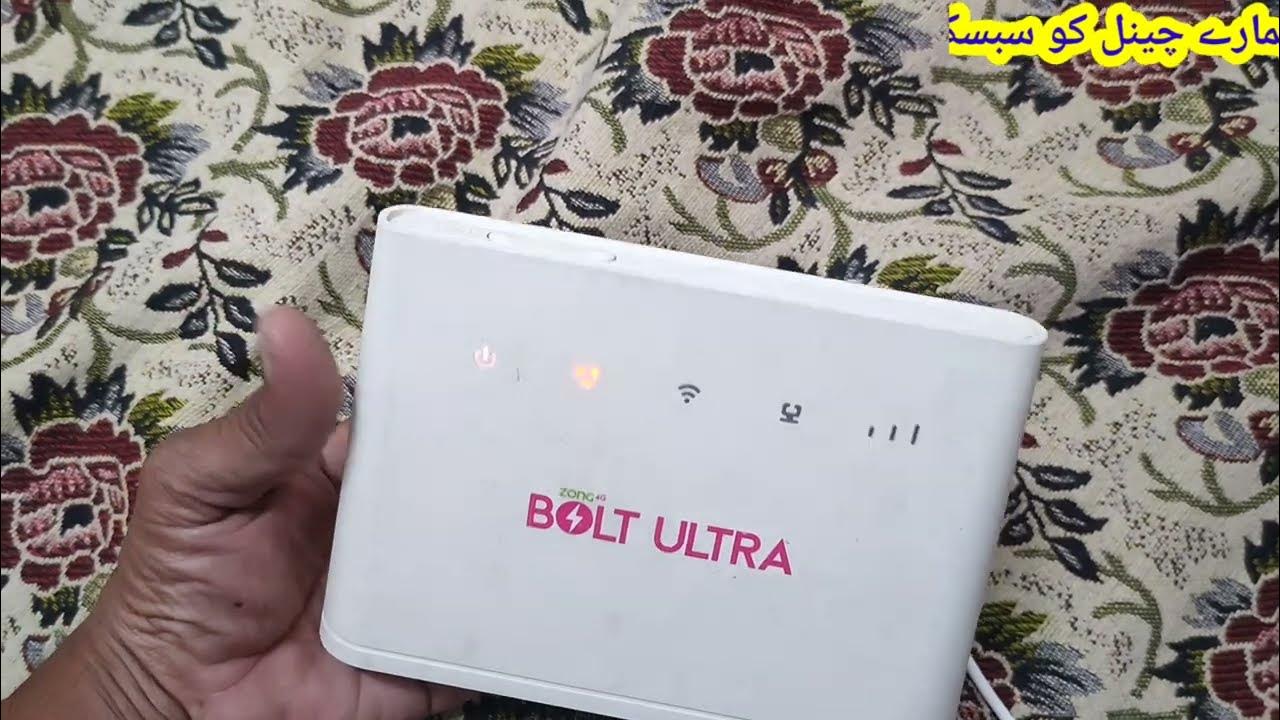 How to use zone zong Bolt Ultra Wi-Fi router unlocka all network sim working | Pak Technical Tv ...