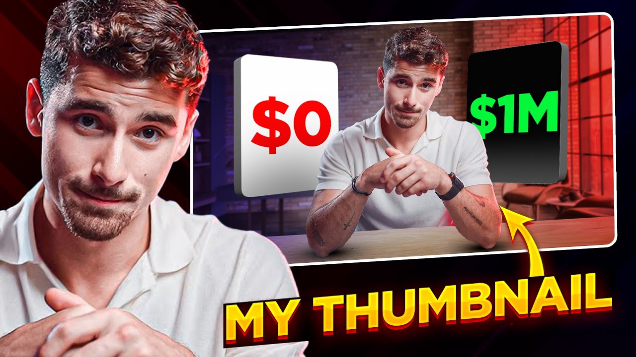 How To Make Iman Gadzhi Style Thumbnails - YouTube