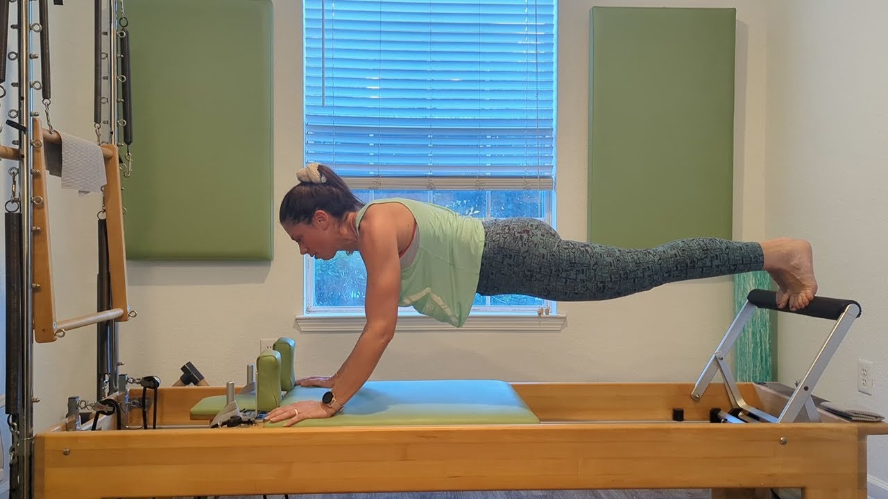 UPPER body & CORE FOCUSED REFORMER | 35min | NO props - YouTube