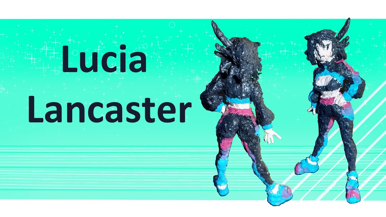 Painting a 3D Figure of Lucia Lancaster [Timelapse] Scott Malin's ...