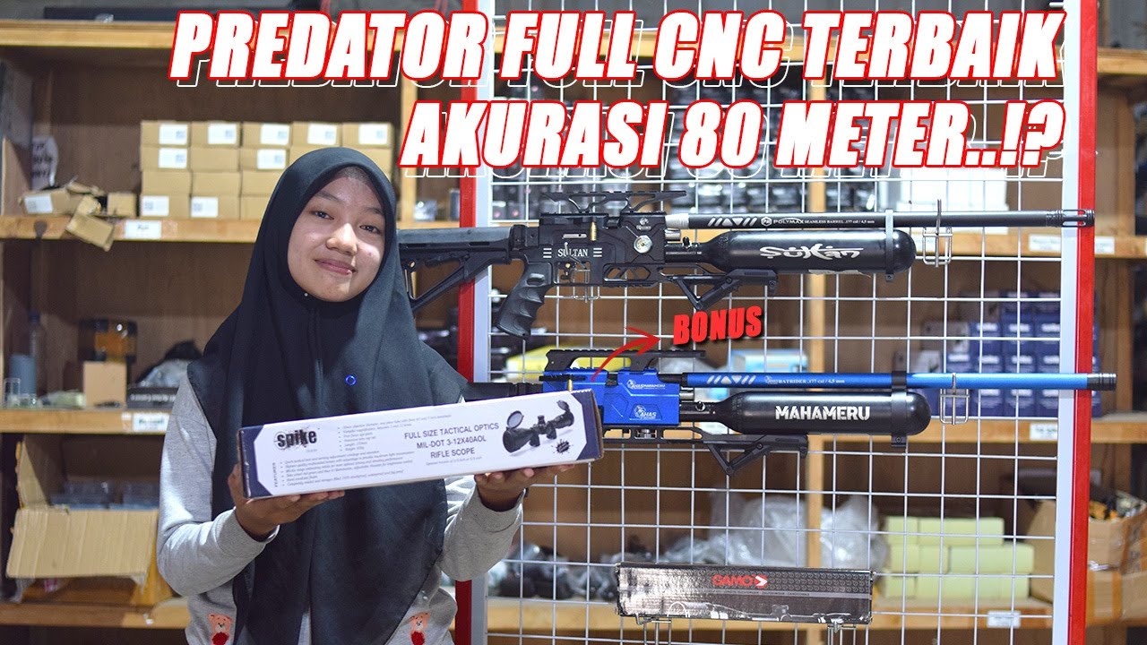PROMO FULLSET SPESIAL AKHIR BULAN..!! DAFTAR SENAPAN ANGIN PCP PREDATOR ...