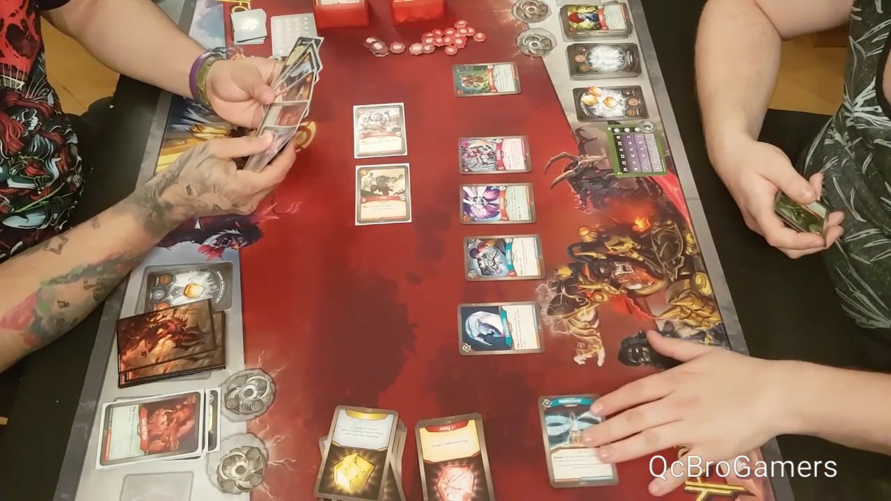 Keyforge Duel! - Sanctum VS Logos! - YouTube