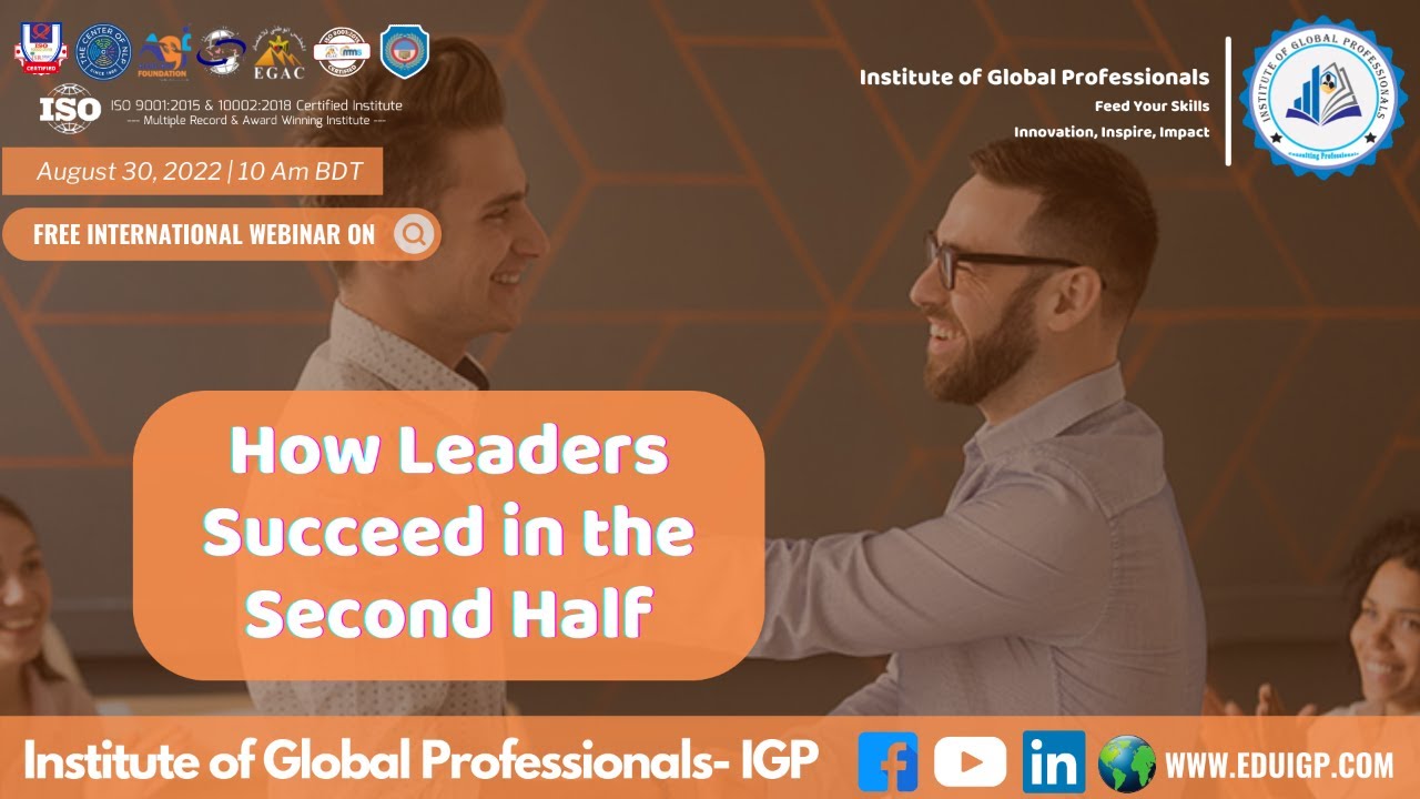 How Leaders Succeed in the Second Half (Quiz) - YouTube