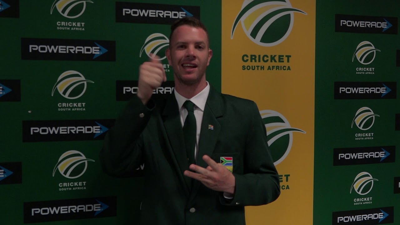 Colin Venter, Proteas squad ready for Deaf World Cup in India - YouTube