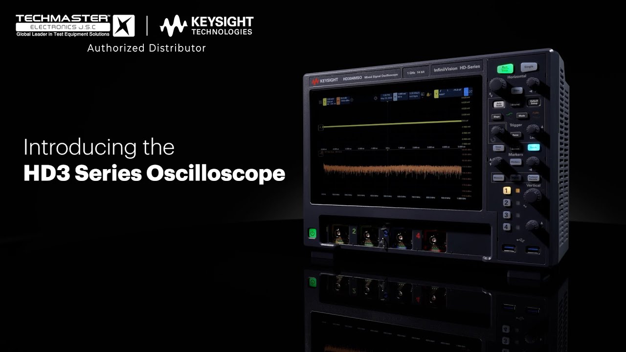 Máy hiện sóng Keysight InfiniiVision HD3 | Keysight InfiniiVision HD3 ...