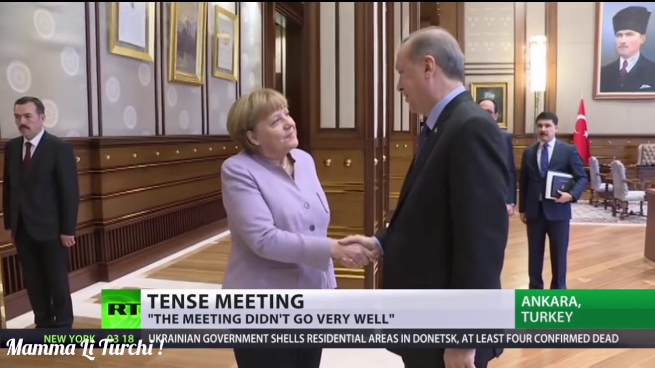 Merkel Love Erdogan ️ v.1 (Mamma Li Turchi !) - YouTube