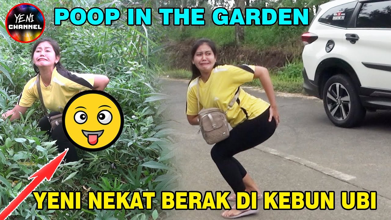 VIDEO LUCU YENI !! TERPAKSA YENI BERAK DI PINGIR JALAN KARNA KEBELET - YouTube