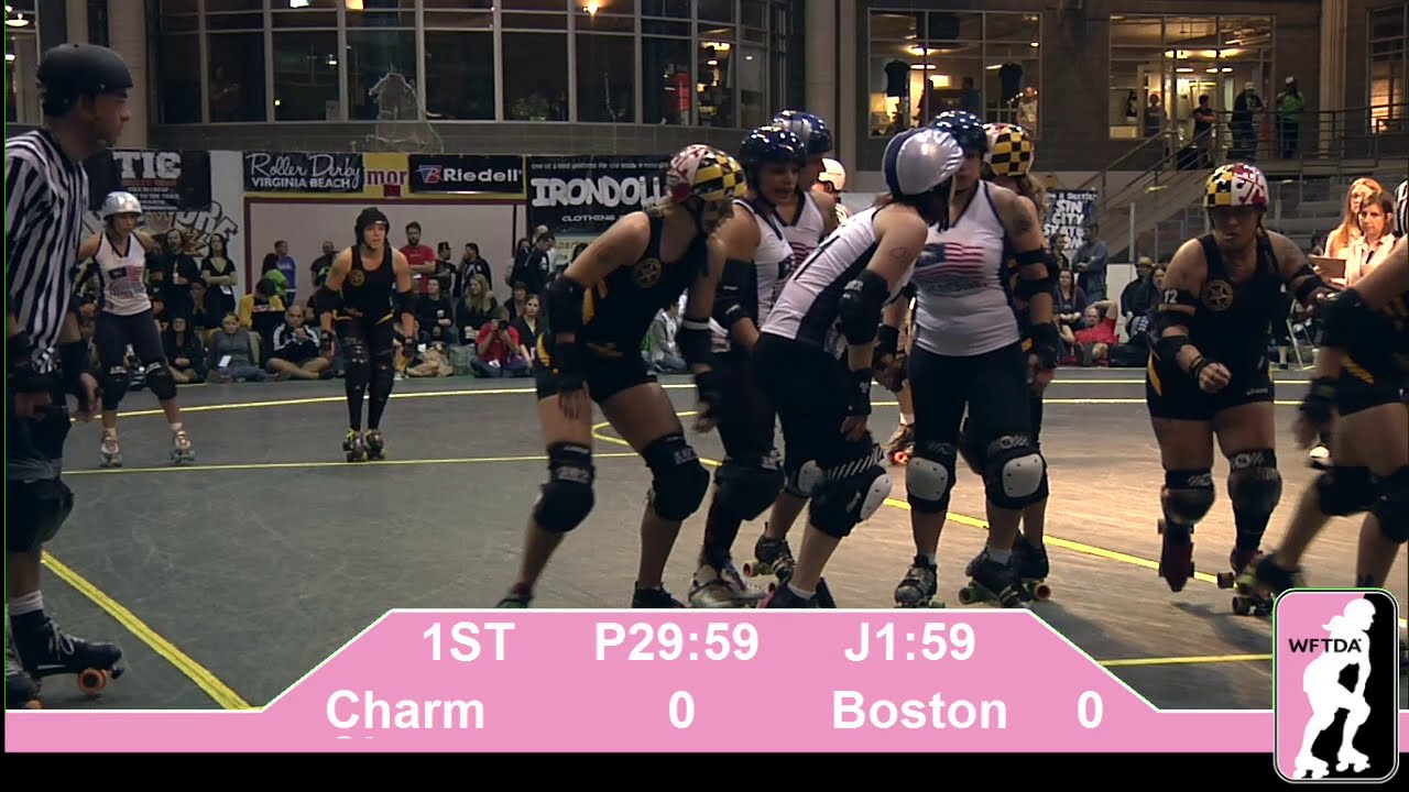 Charm City Roller Girls vs Boston Derby Dames - 2011 East Region ...
