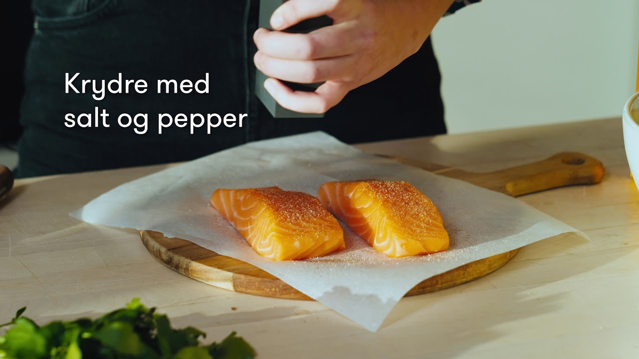 Lær å steke fisk! - YouTube