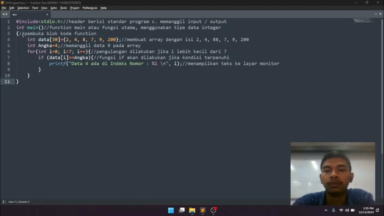 Program Array - YouTube