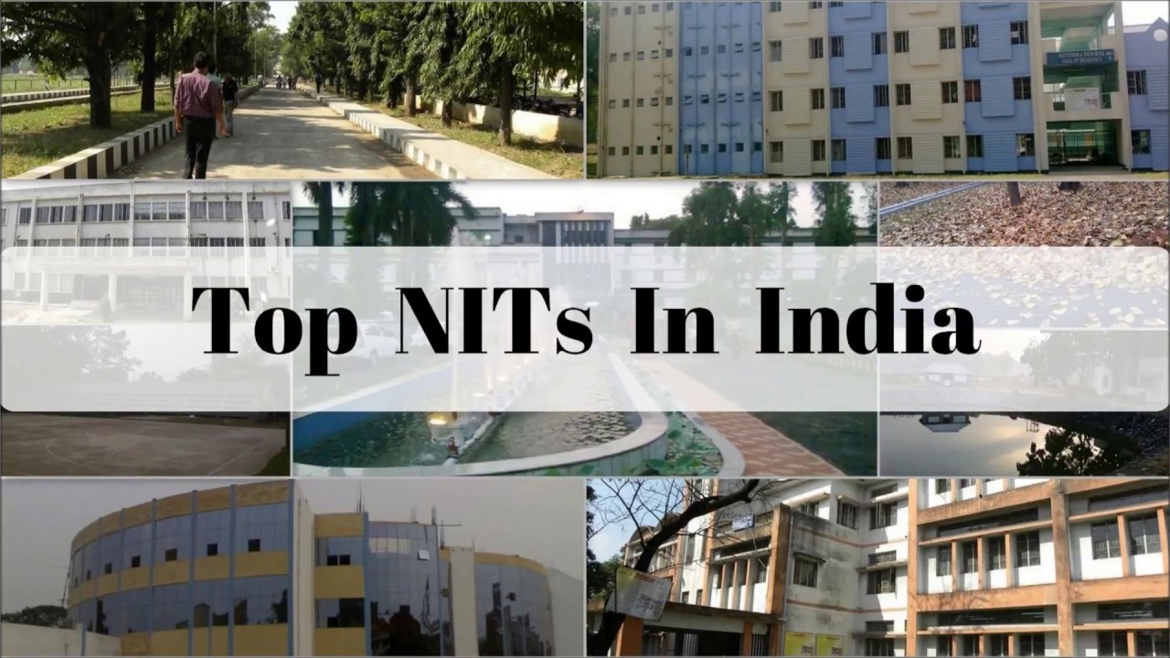 TOP NITs IN INDIA with Cutoff and Ranking 2022 - YouTube