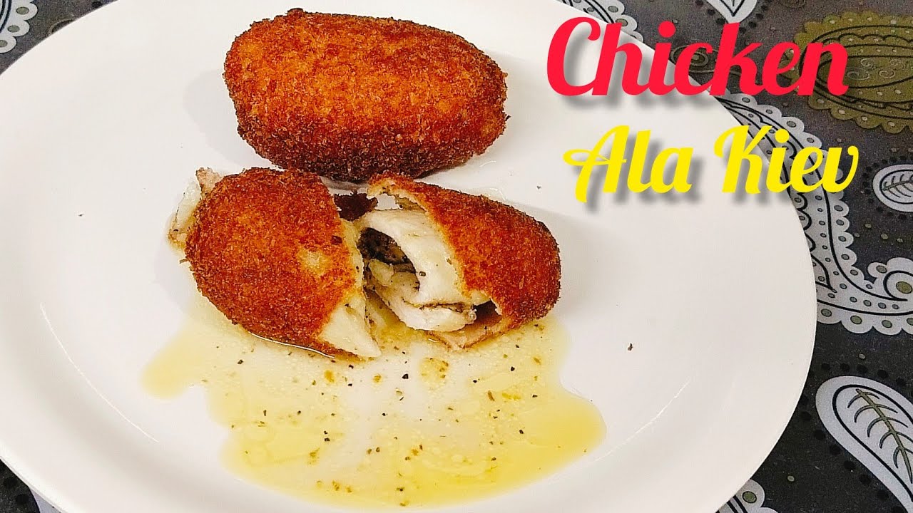 Chicken A La Kiev Recipe |Chicken Kyiv | - YouTube
