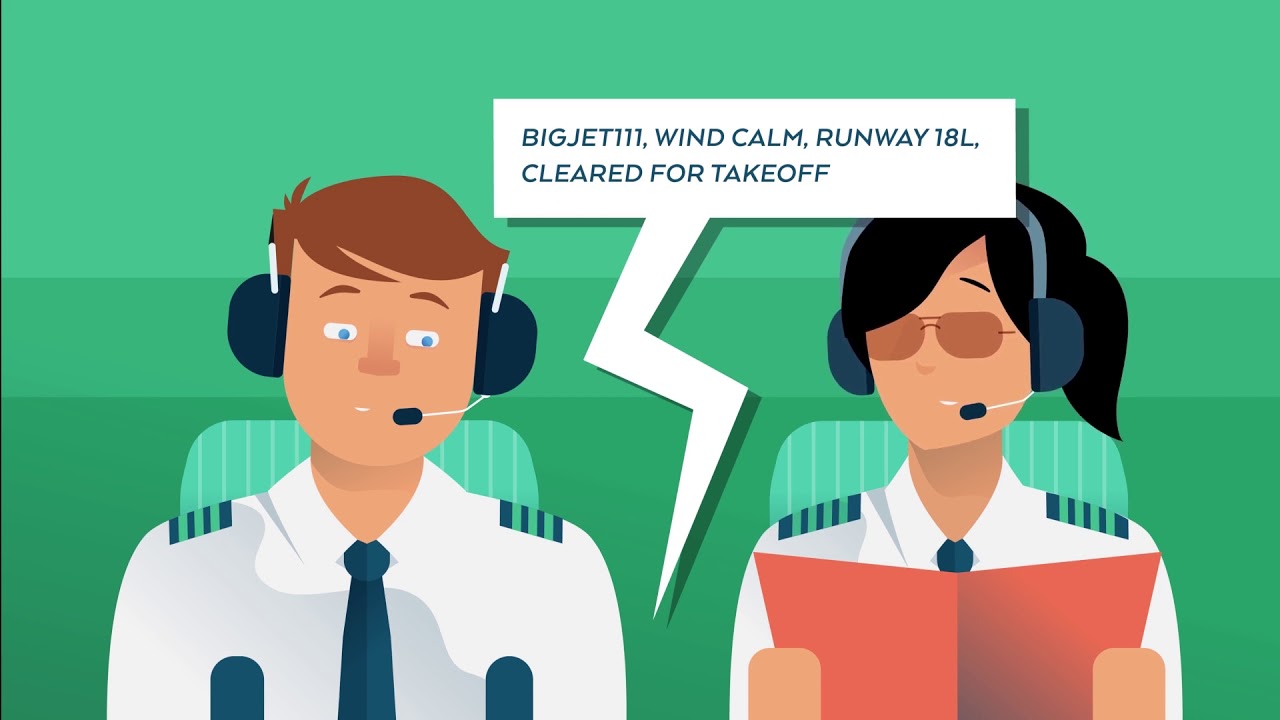 Low visibility takeoff SKYclip SKYbrary Aviation Safety - YouTube