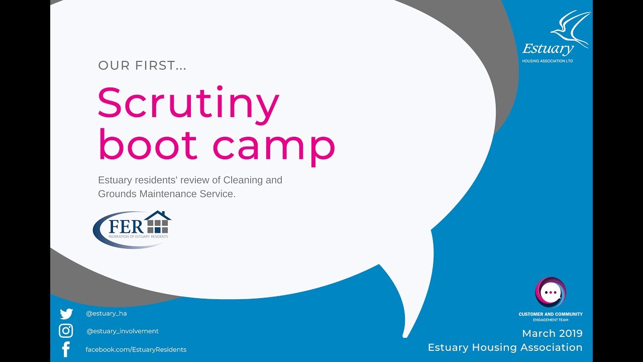 Estuary Housing Scrutiny Bootcamp March 2019 - YouTube