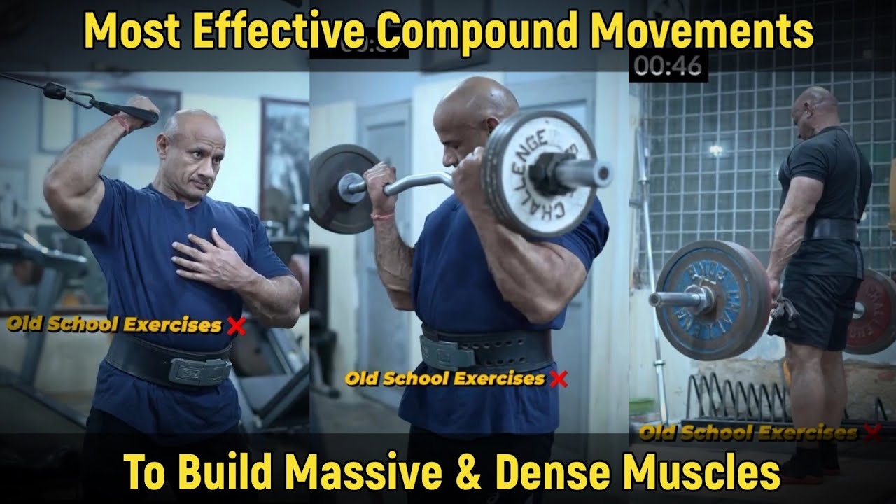 Most Effective Compound Movements To Build Massive & Dense Muscles ...