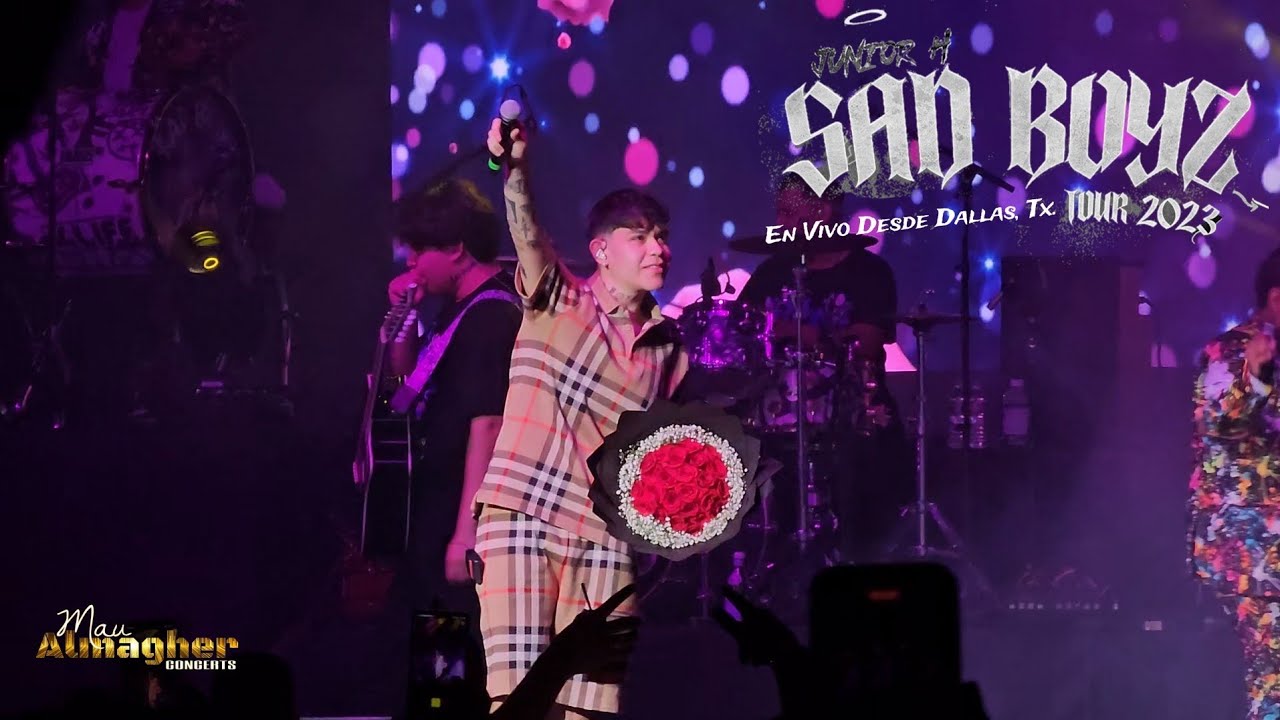 Junior H En Dallas, Tx. - Sad Boyz Tour 2023 - YouTube