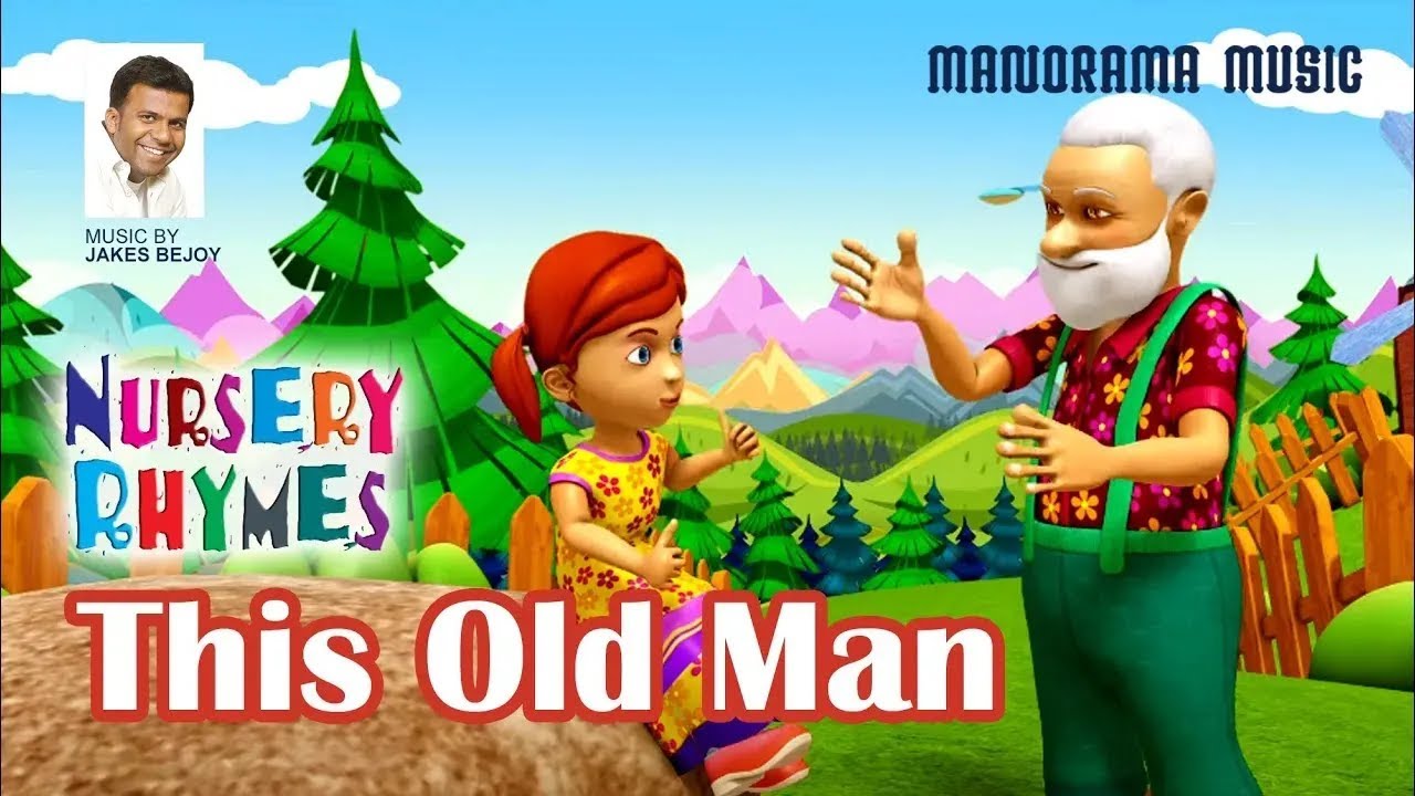 👴 This Old Man 🚶‍♂️🥁 | English Nursery Rhymes Video 🎬 | Children ...
