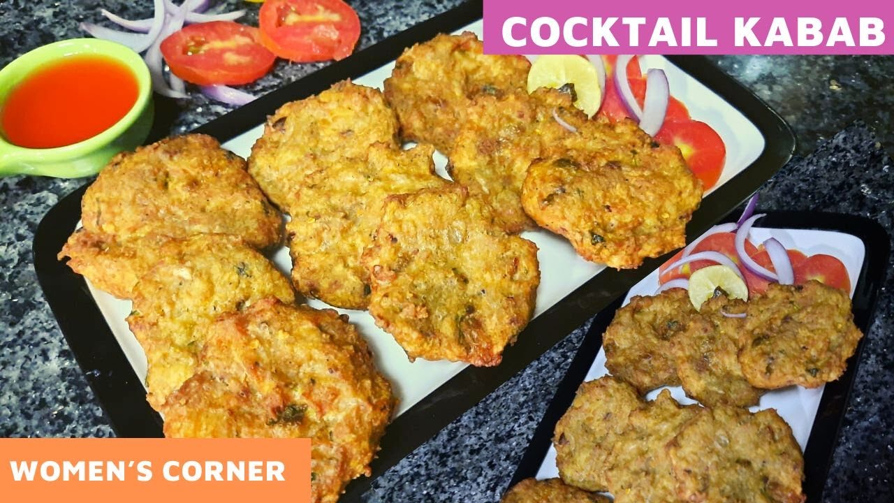 Chicken Cocktail Kabab Recipe | Easy Kabab Recipe | Women's Corner ...