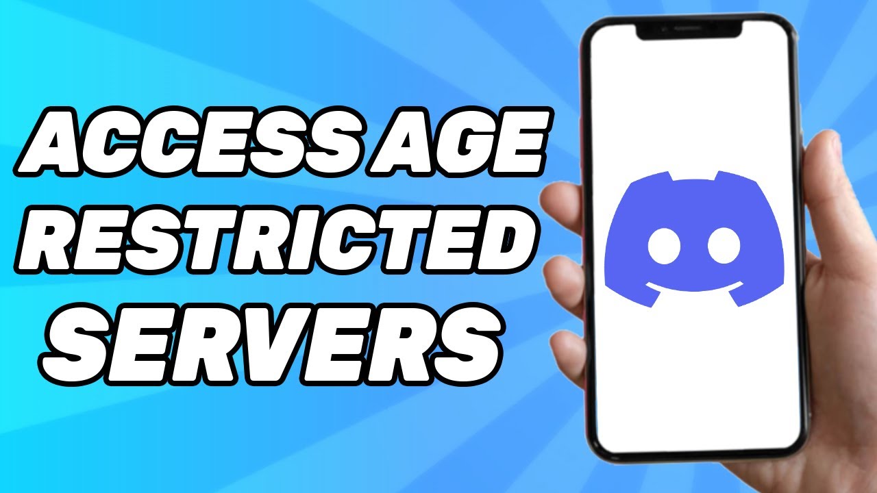 How to Access Age Restricted Discord Servers on iPhone (2024) - YouTube