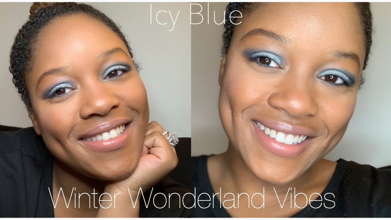 Icy Blue Makeup - YouTube