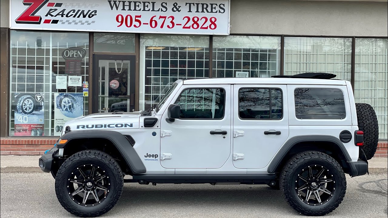 Jeep Wrangler rubicon 20 inch 20x10 xf-220 xf wheels 35x12.5r20 ...
