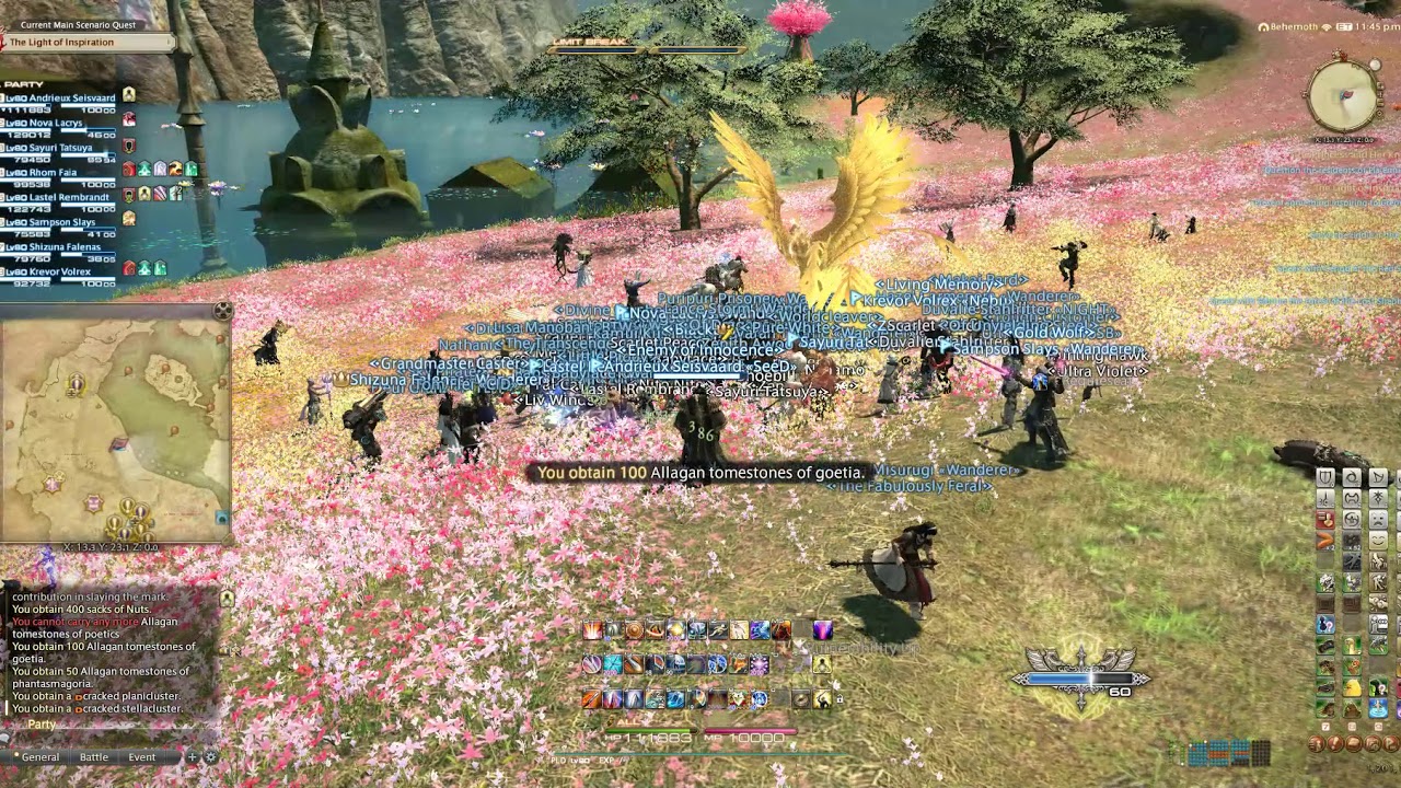 Final Fantasy XIV A Realm Reborn 2019 09 24 World Boss - YouTube