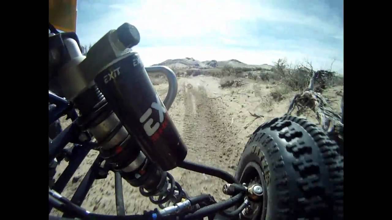 LTR450 Little Sahara, EXIT shocks, Ars-FX arms - YouTube