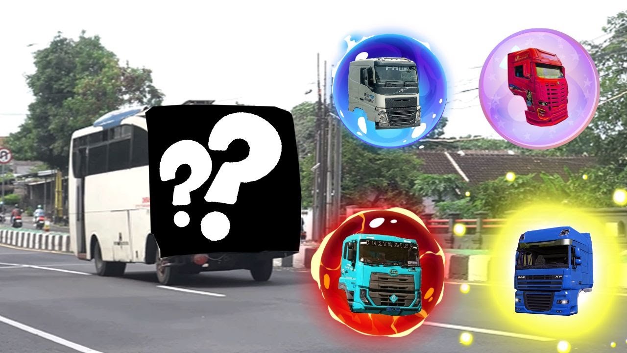 TEBAK GAMBAR LUCU Isuzu Giga, Scania, Truk Kontainer, Truk Molen ...