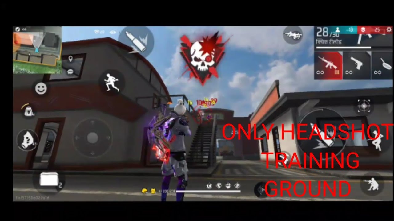 FREE FIRE TRAINING GROUND GAMEPLAY😱#FREE FIRE TRAINING MODE FULL ...