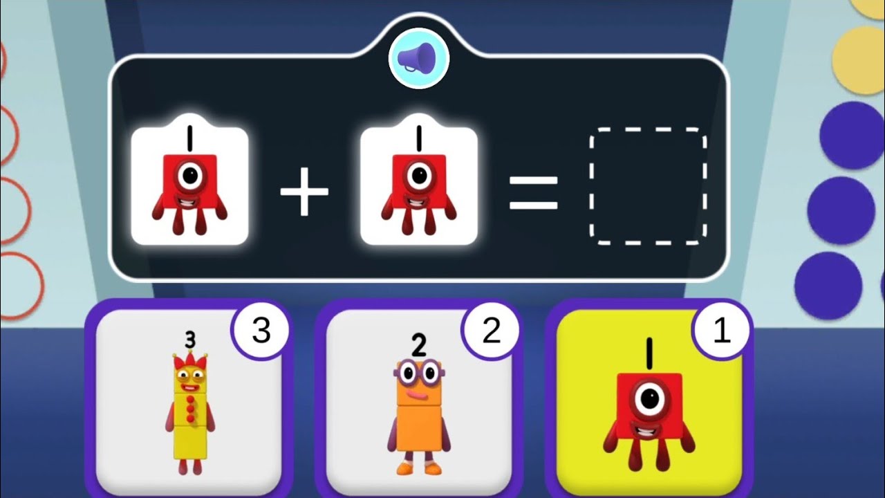 Learn Number 1 - 2 with Numberblocks games - YouTube