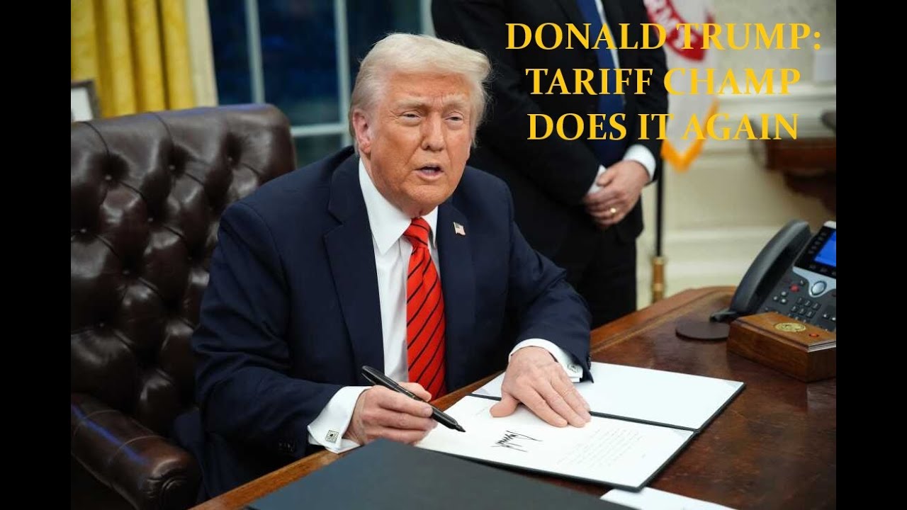 Tariff Champ Strikes Again - YouTube