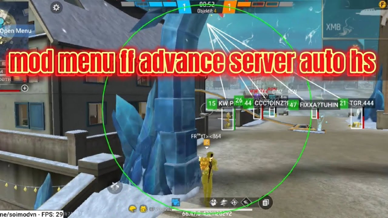 mod menu advance server auto hs _ mod menu advance server the king ...