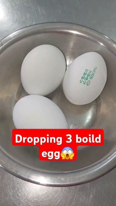 dropping 3 boild egg😱#asmr #sound #shorts #satisfying #egg - YouTube
