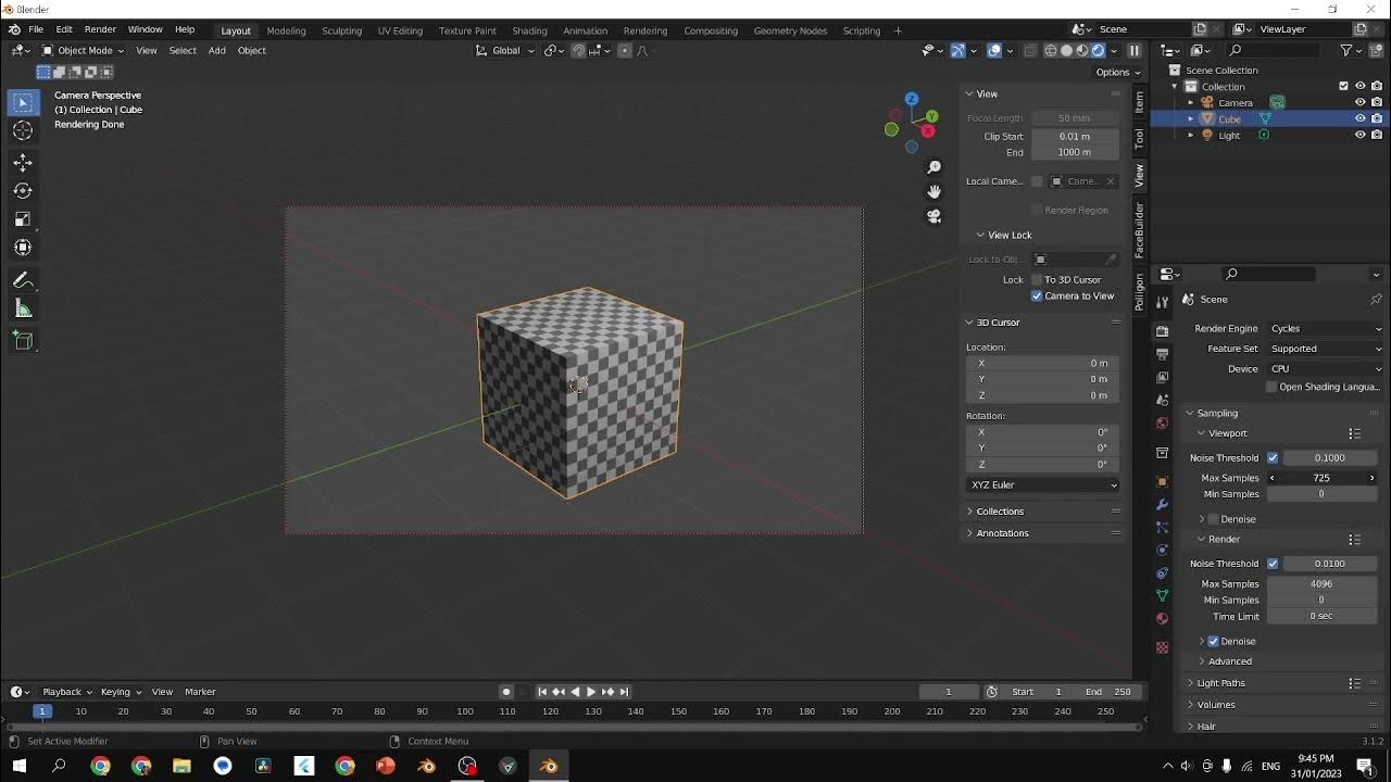 Blender Tutorial: Rendering - YouTube