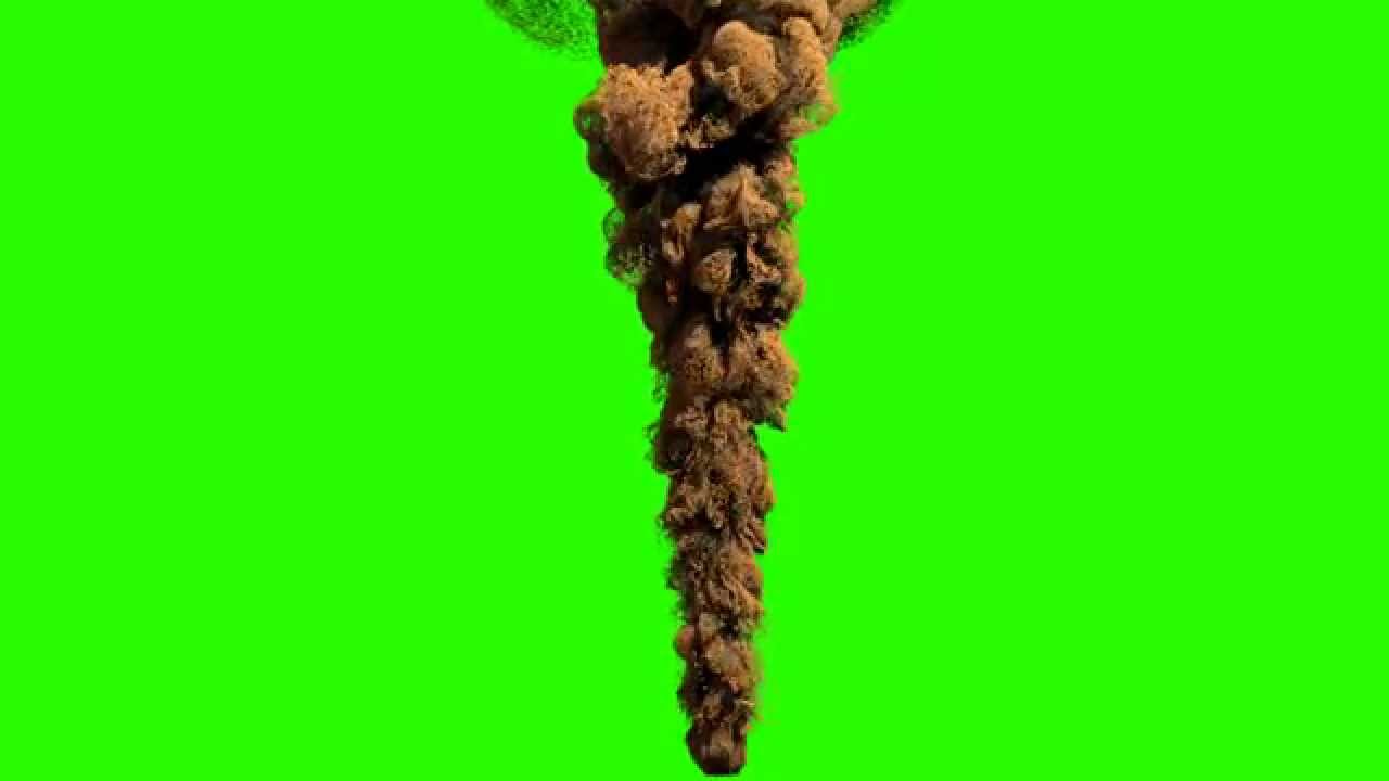 sand fx in green screen free stock footage - YouTube