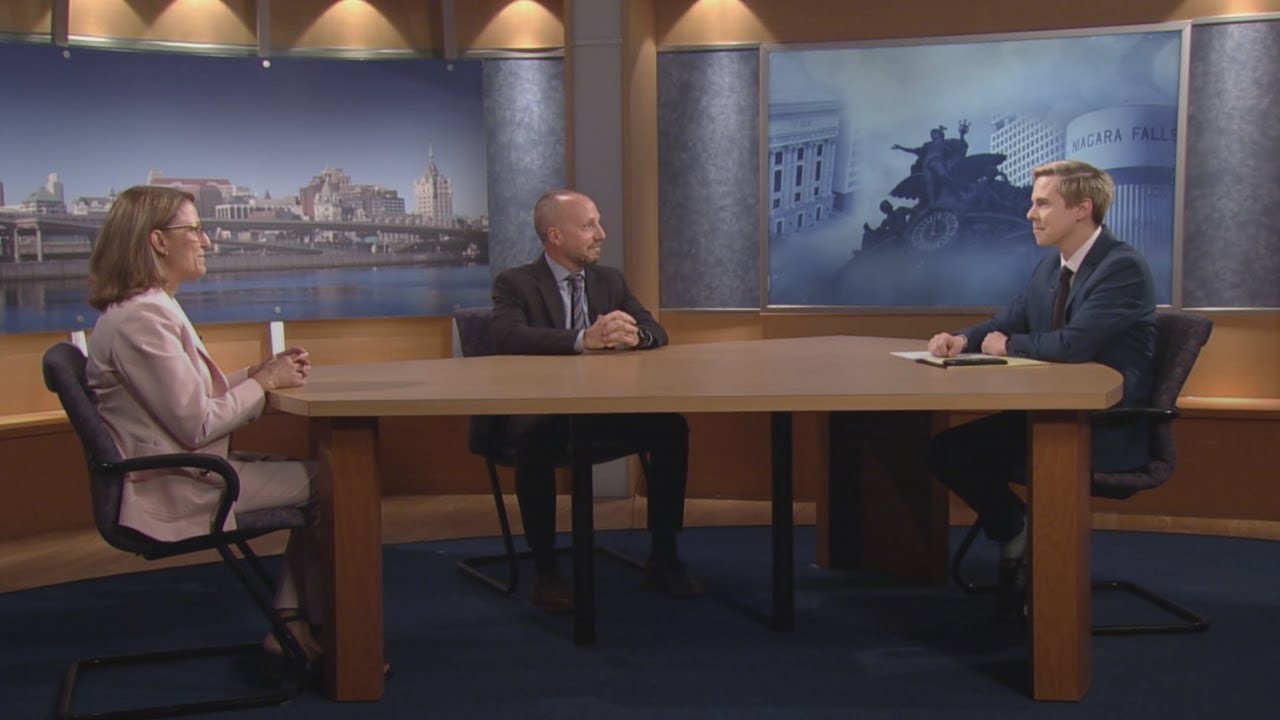 DEC Commissioner Basil Seggos and NYSERDA President & CEO Doreen Harris ...