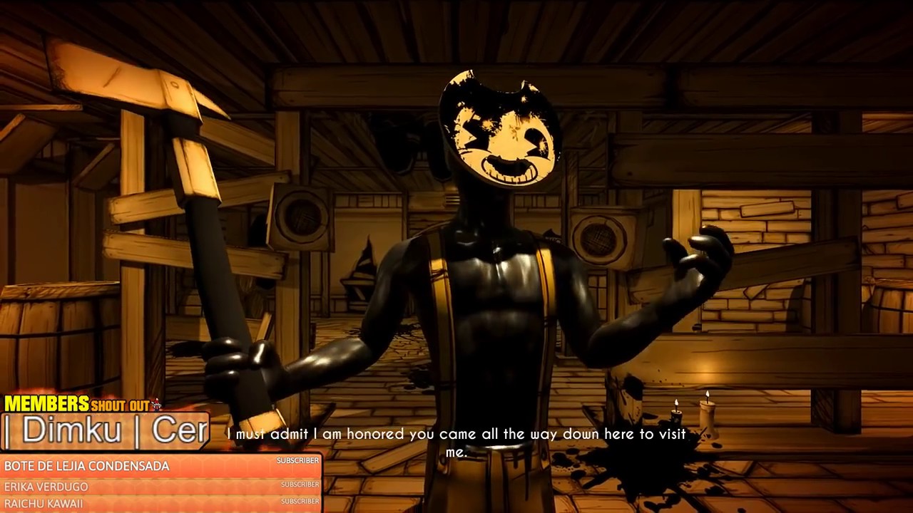 BENDY AND THE INK MACHINE CHAPTER 5 + SECRETS - YouTube
