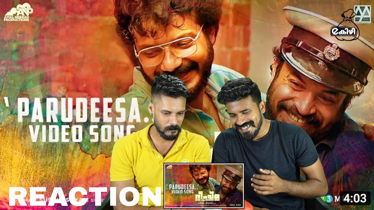 Parudeesa Video Song Reaction Malayalam | Bheeshma Parvam Mammootty ...