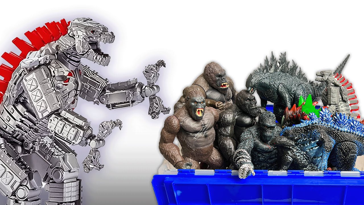 20 GALLON Godzilla vs King Kong Haul! | MEGA KONG, MECHA GODZILLA ...