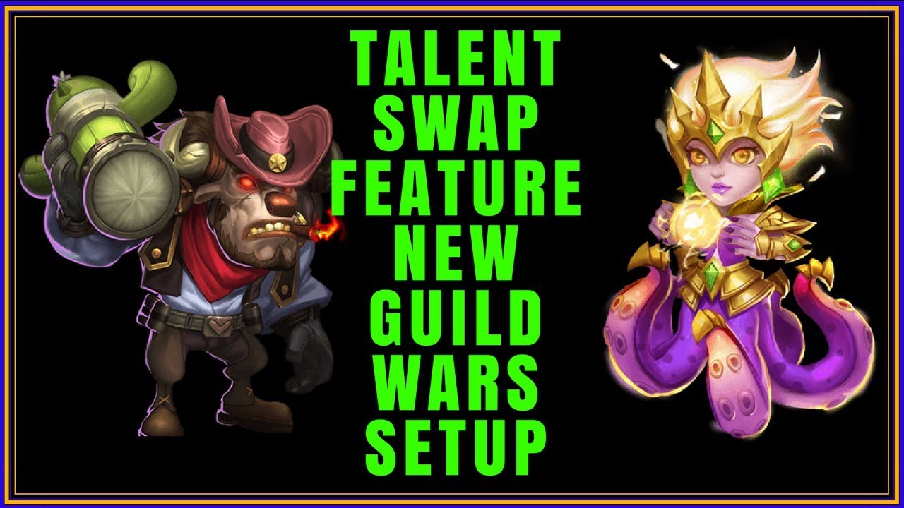 NEW TALENT SWAP IN GUILD WARS - CASTLE CLASH - YouTube
