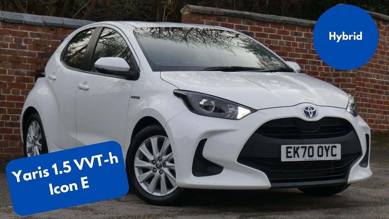 Toyota Yaris 1.5 VVT-h Icon E CVT Hybrid 5 Door - YouTube