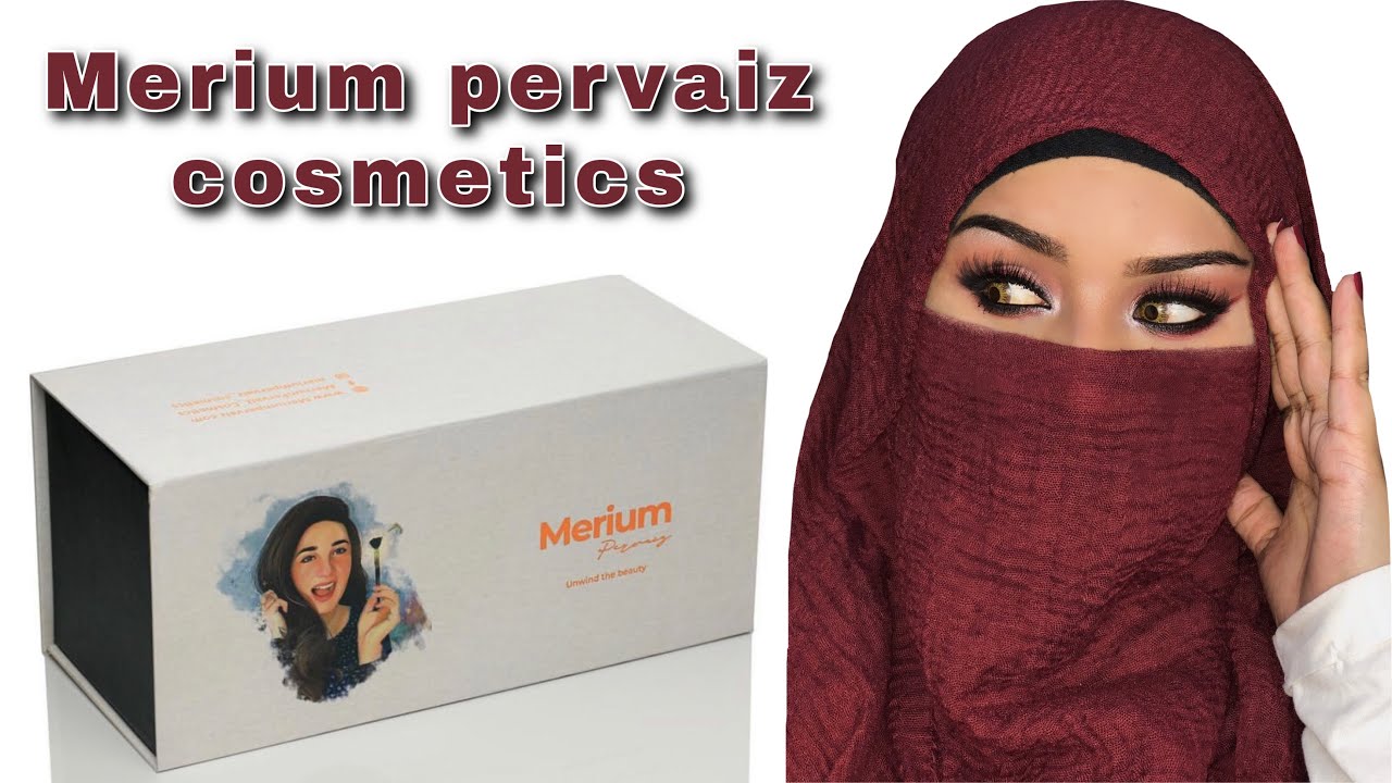 Maroon smudged eyeliner look w Merium pervaiz cosmetics | black smokey ...