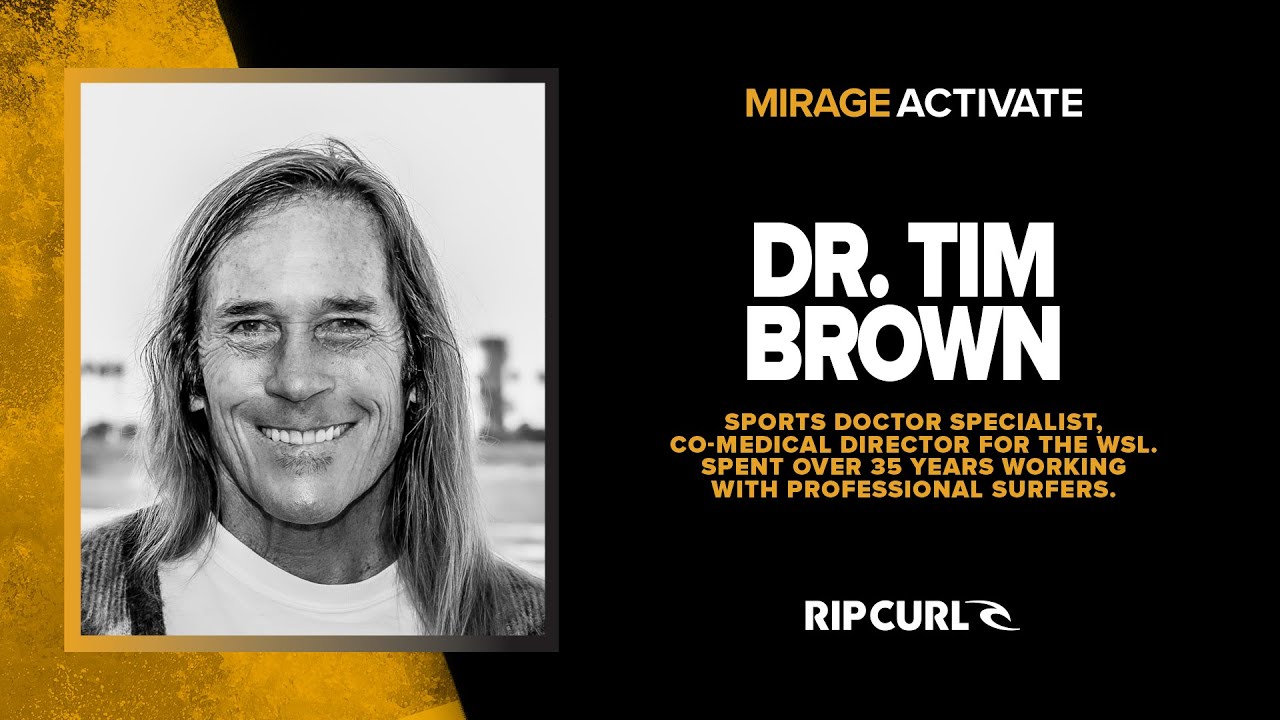 Meet Dr Tim Brown | Mirage Activate Compression Liner Boardshort | Rip ...