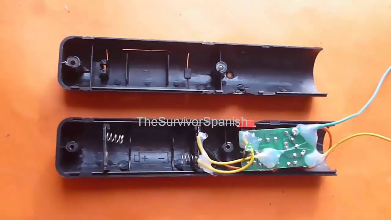 How To Make a Taser DIY | Homemade Weapons - Zombie Apocalypse - YouTube