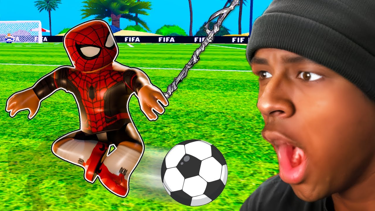 Super League Soccer But I'm SPIDER-MAN! - YouTube
